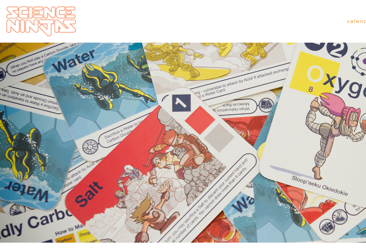 Valence card game (Science Ninjas) – Home Ed Resources